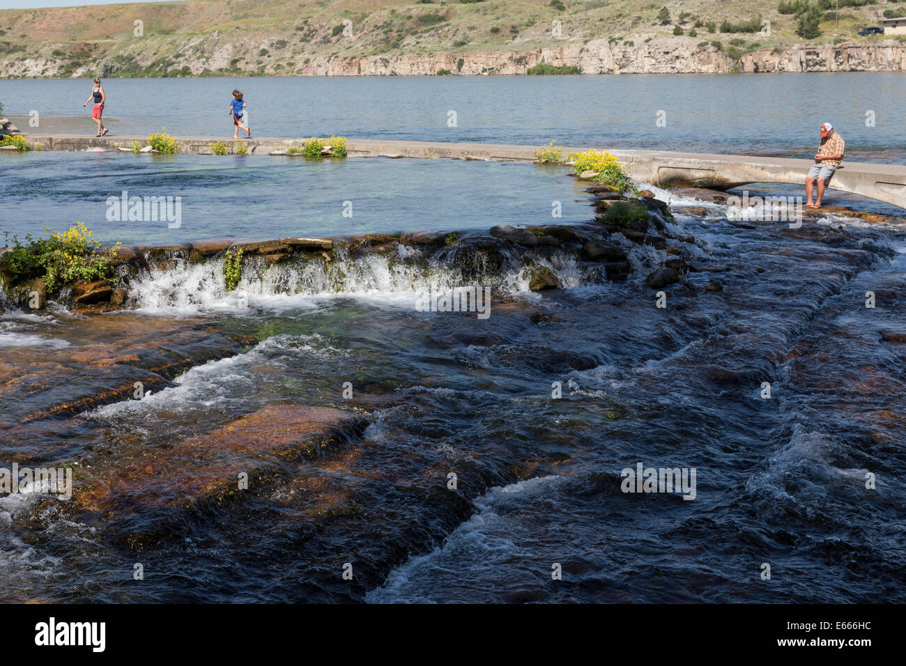 Giant Springs State Park, Great Falls, Montana, USA Stock Photo - Alamy