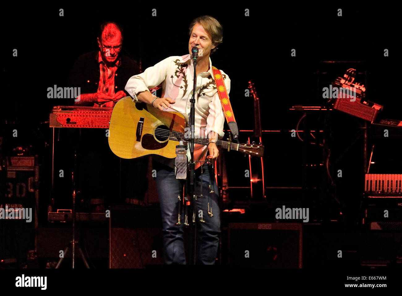 Toronto, Canada. 15th August 2014. Canadian Country rock band BLUE ...