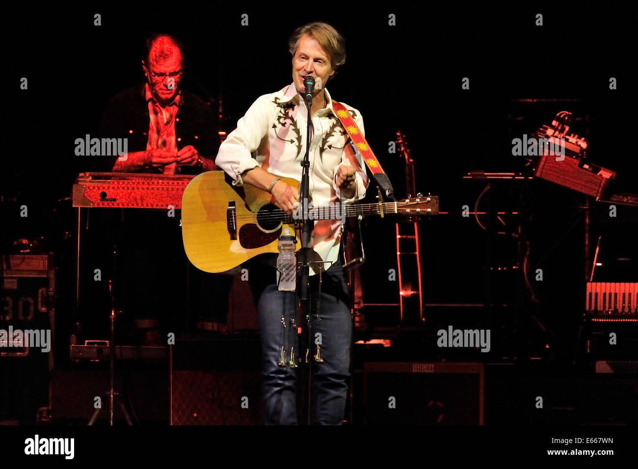 Toronto, Canada. 15th August 2014. Canadian Country rock band BLUE ...