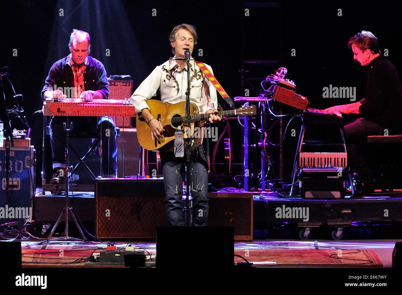 Toronto, Canada. 15th August 2014. Canadian Country rock band BLUE ...