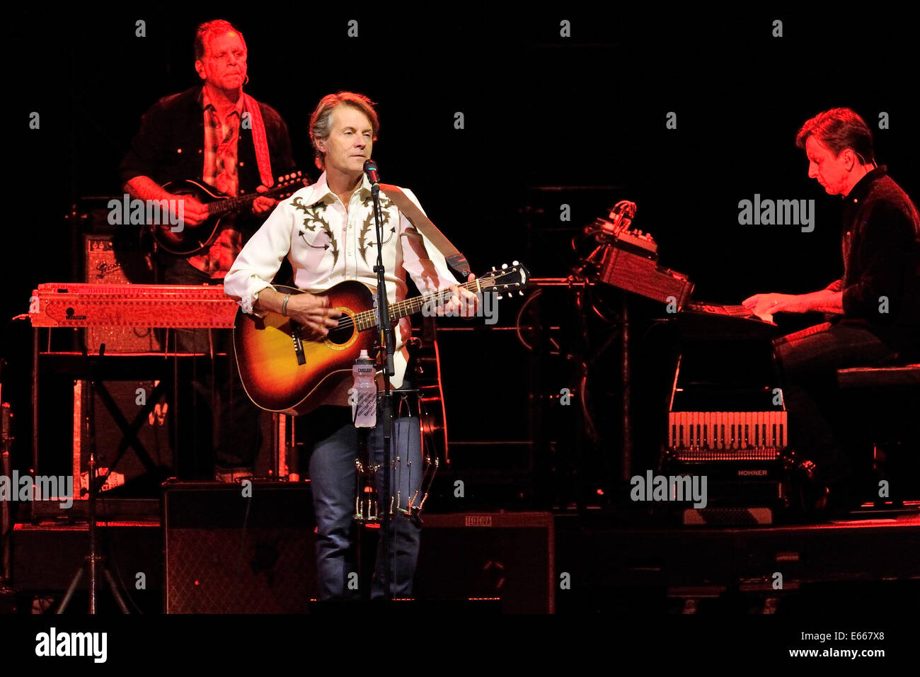 Toronto, Canada. 15th August 2014. Canadian Country rock band BLUE ...