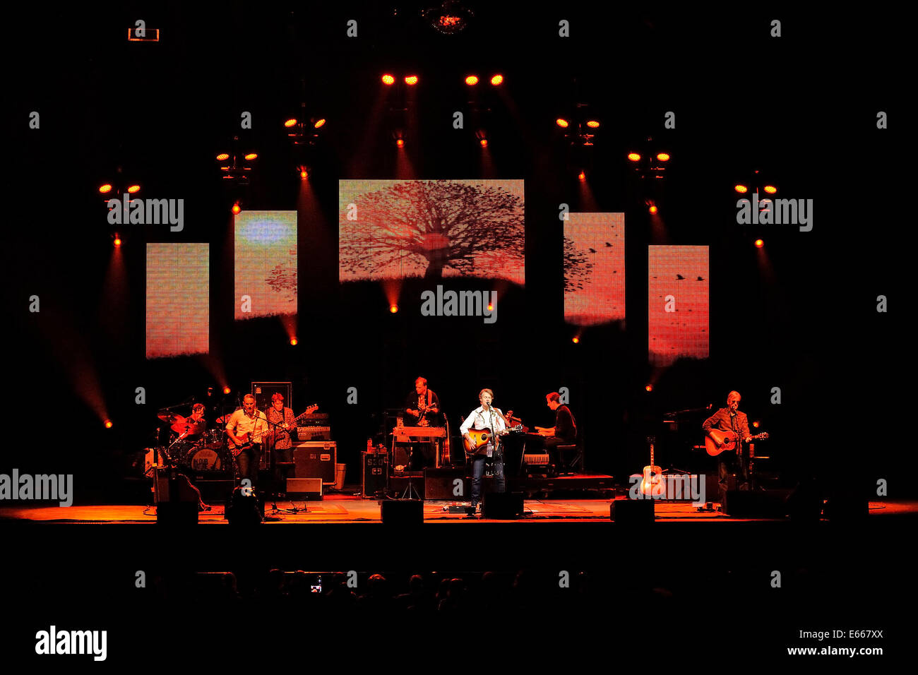 Toronto, Canada. 15th August 2014. Canadian Country rock band BLUE ...