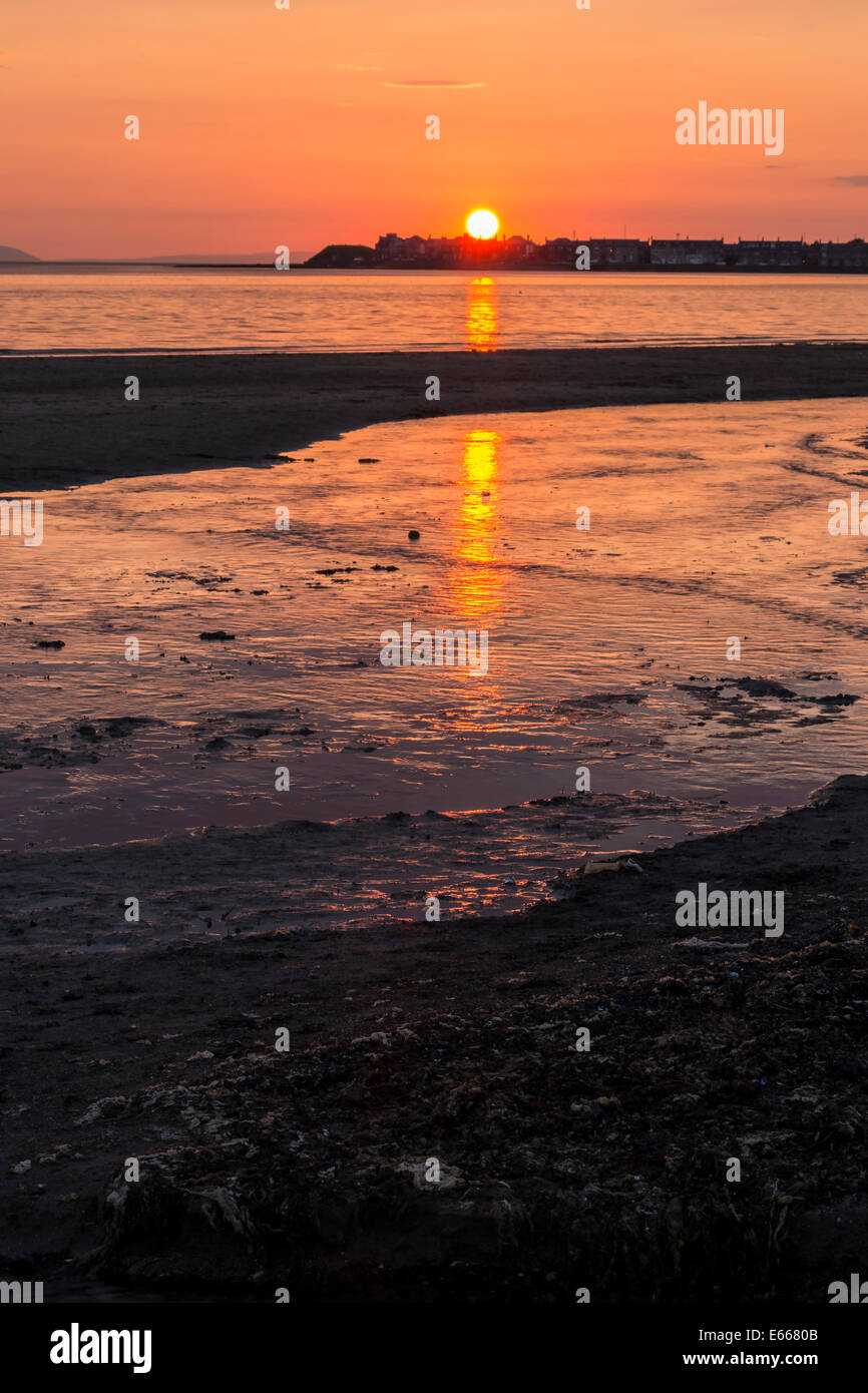 Troon sunset, Ayrshire, Scotland Stock Photo - Alamy