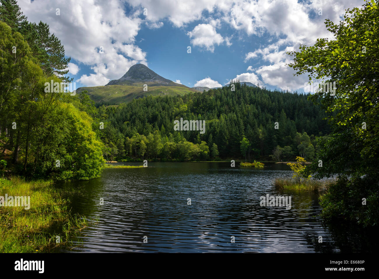Glencoe Lochan, Lochaber, Scotland Stock Photo - Alamy