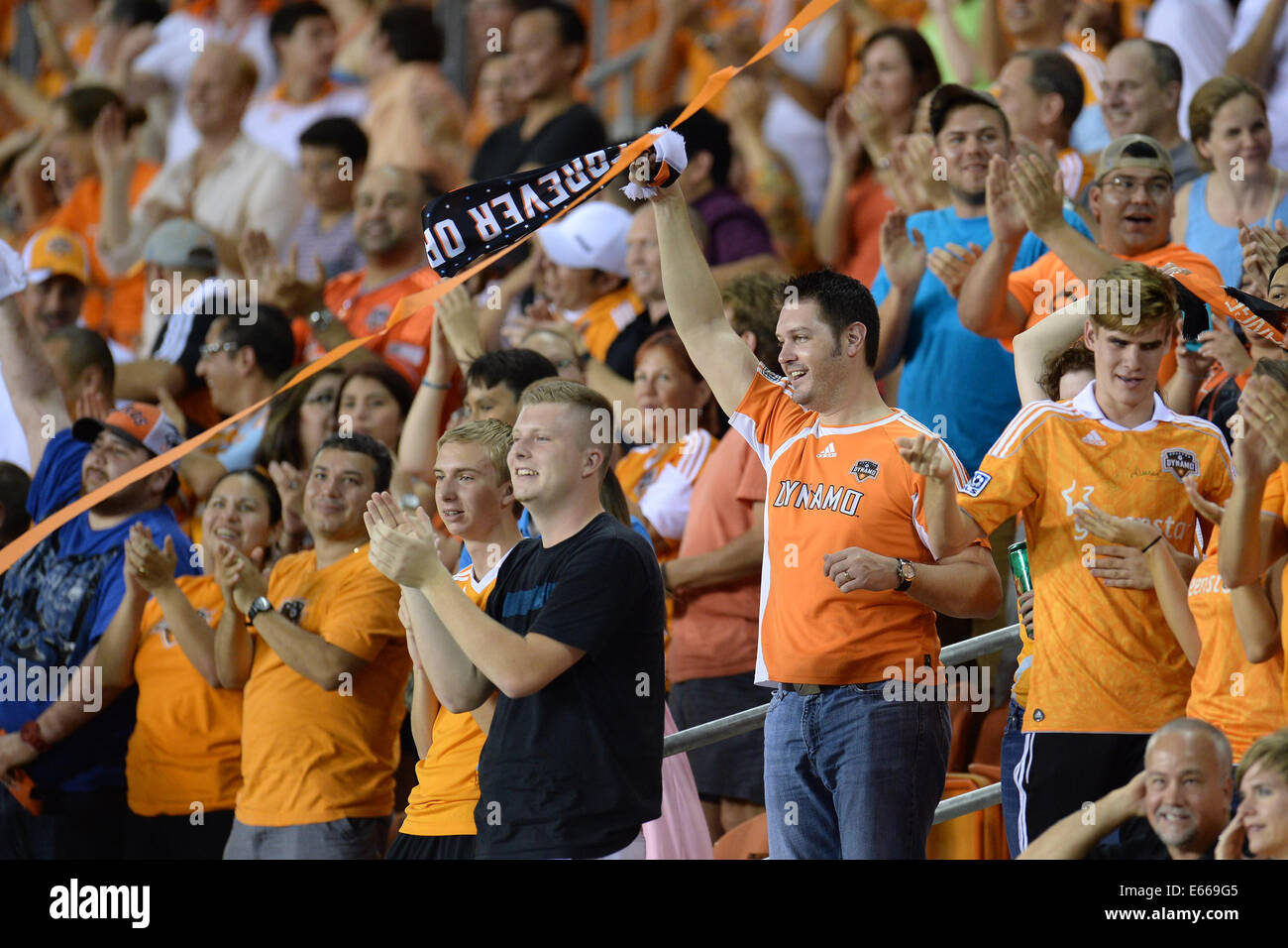 Houston bbva stadium fans hi-res stock photography and images - Alamy
