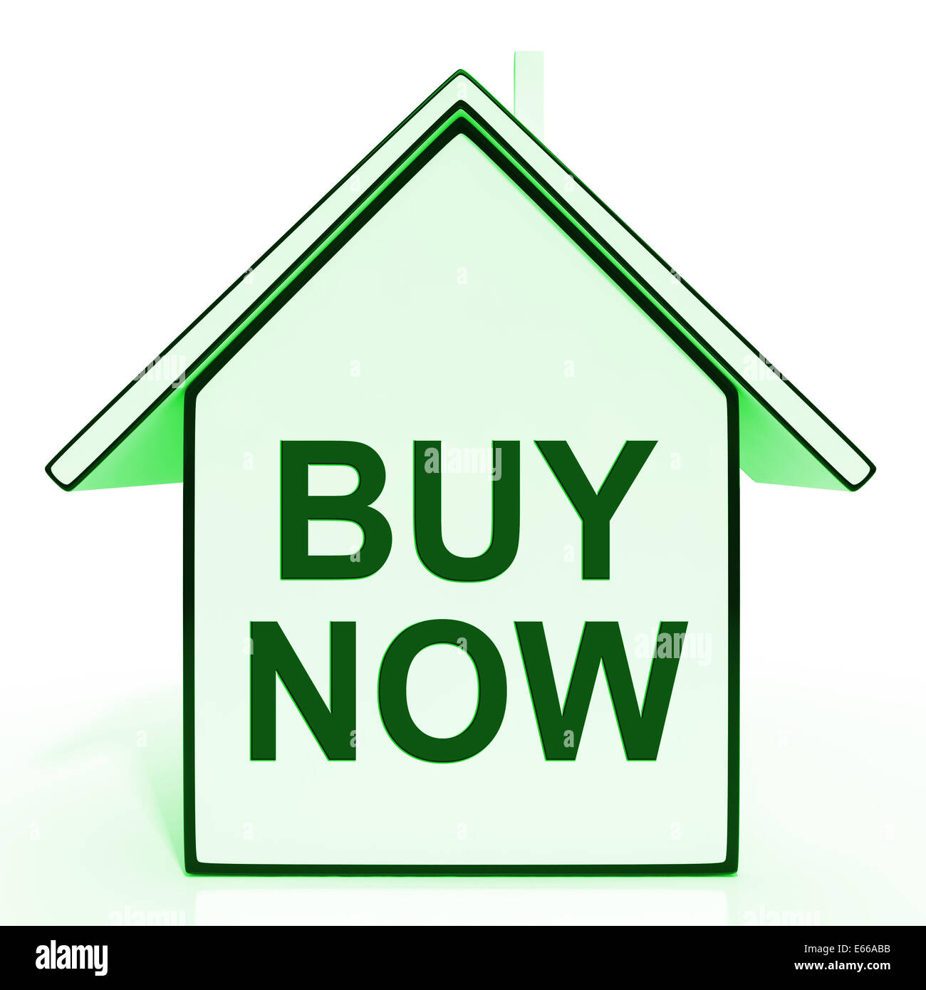 Now and then house Cut Out Stock Images & Pictures - Alamy