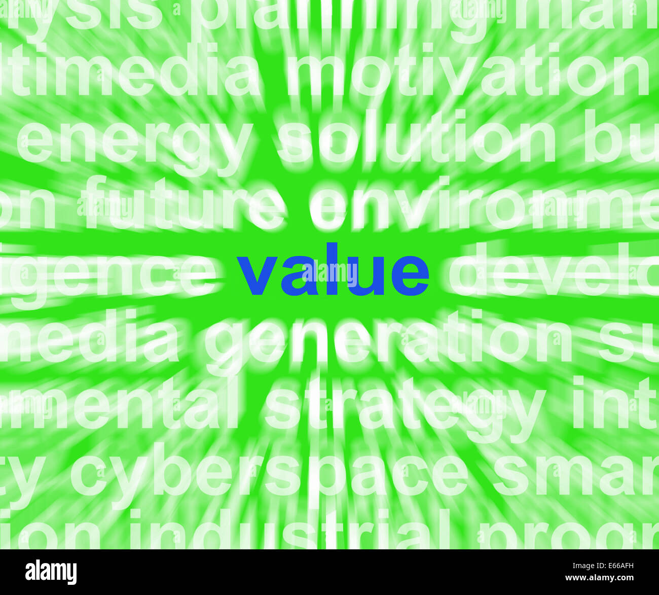 Value word showing quality hi-res stock photography and images - Alamy