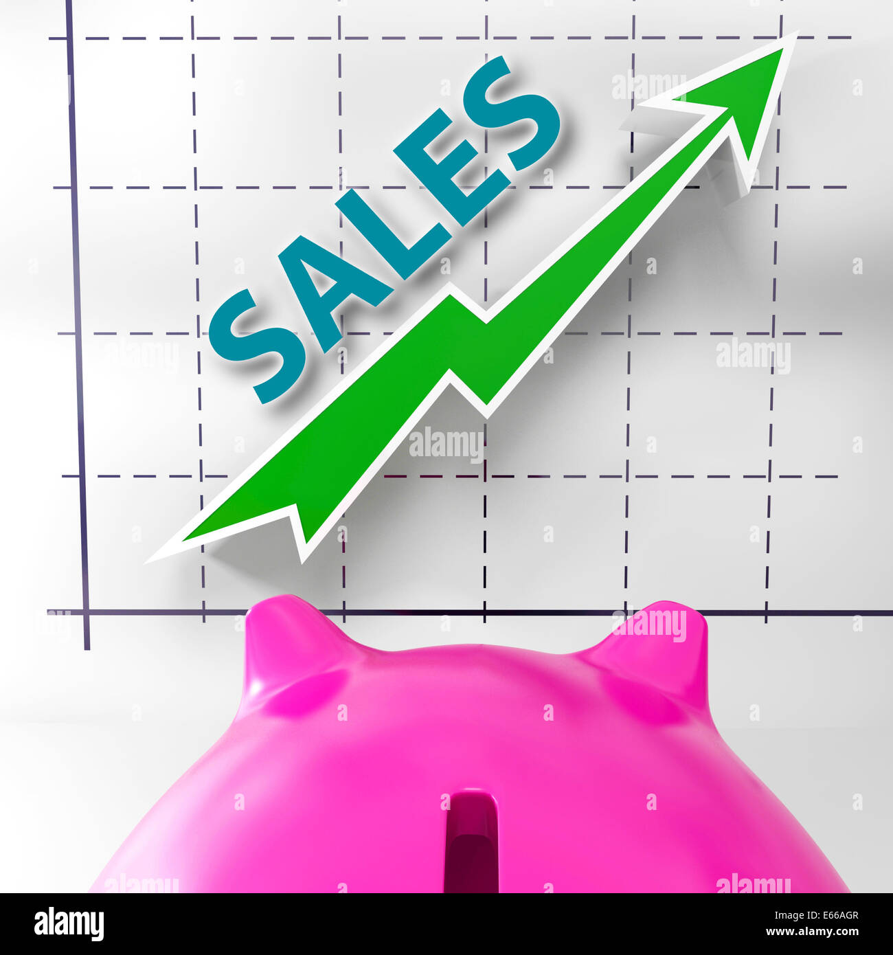 Sales graph hi-res stock photography and images - Alamy