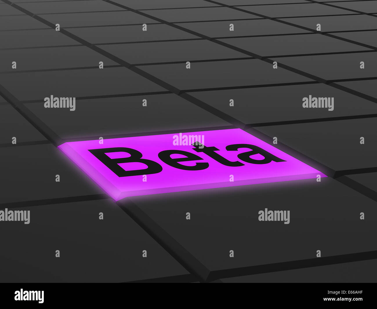 Beta Button Showing Development Or Demo Version Stock Photo - Alamy