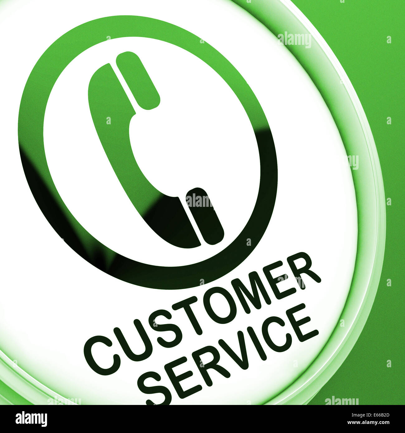 Customer service button hi-res stock photography and images - Alamy