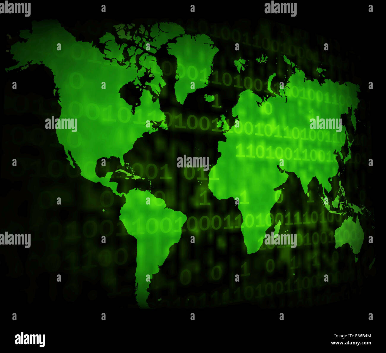 Blank world map hi-res stock photography and images - Alamy