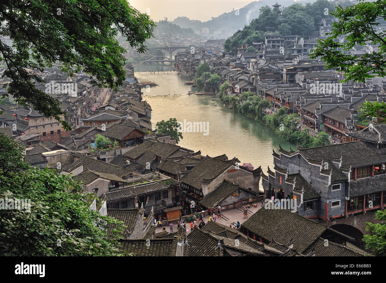 The most beautiful town of China Stock Photo - Alamy