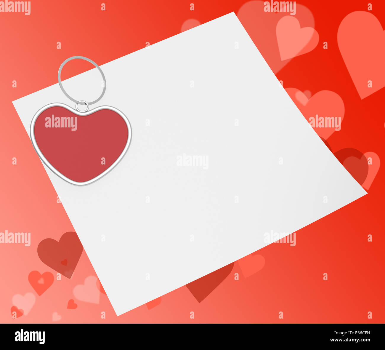 Heart clip on note hi-res stock photography and images - Alamy