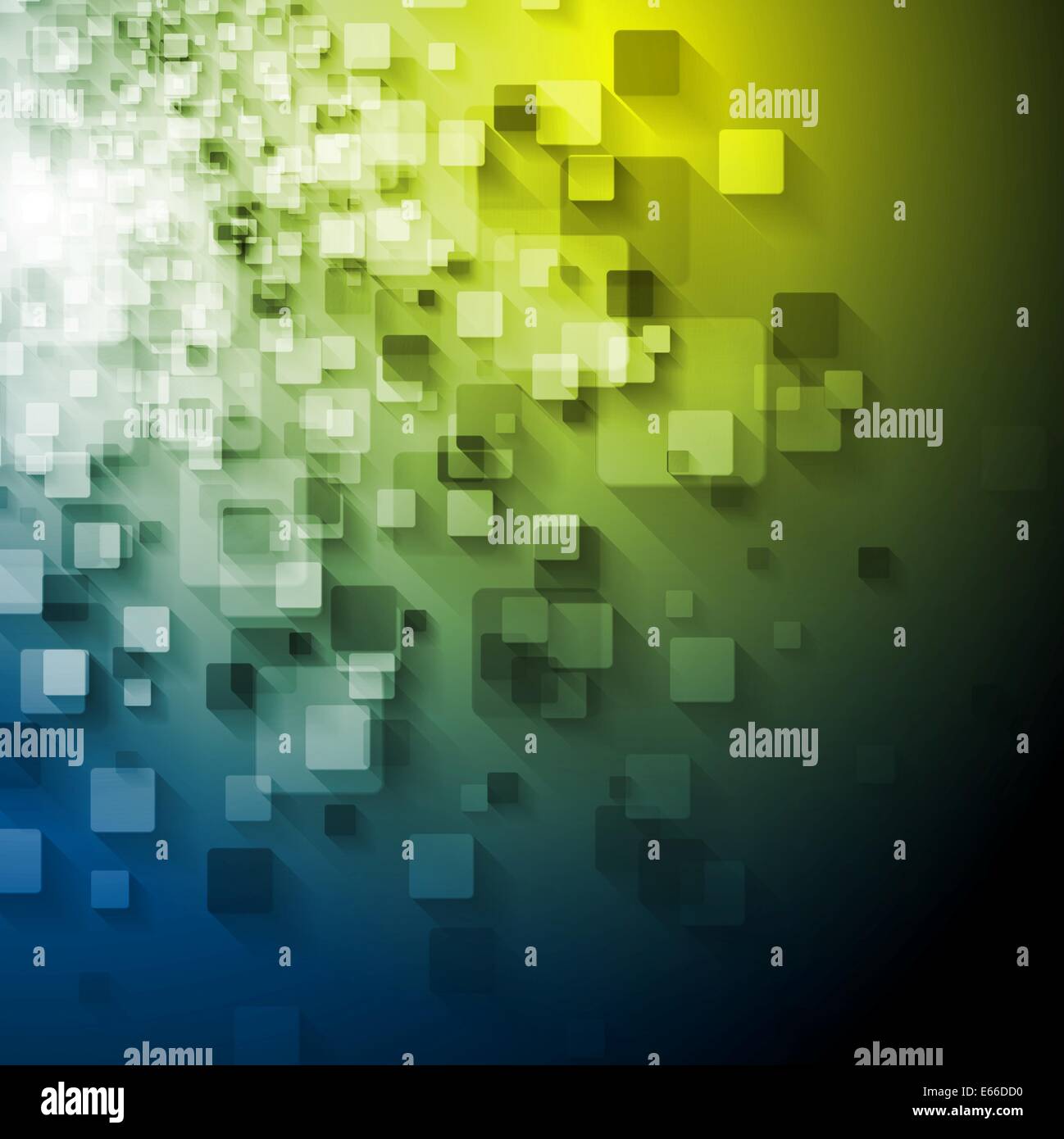 Abstract tech squares bright design. Vector background Stock Photo - Alamy