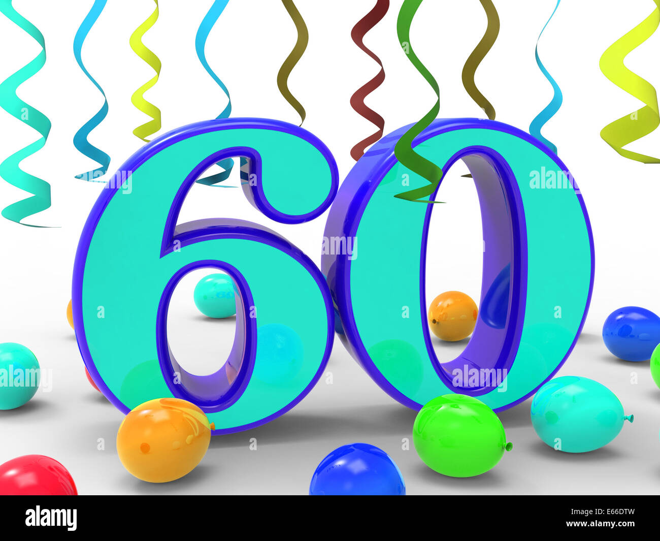 Balloons number hi-res stock photography and images - Alamy