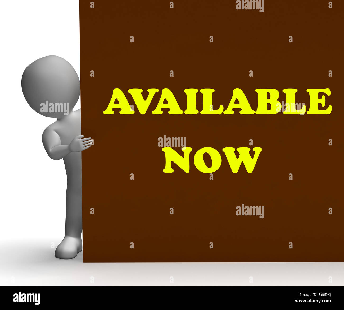 Available Now Sign Showing Available Product And Availability Stock ...