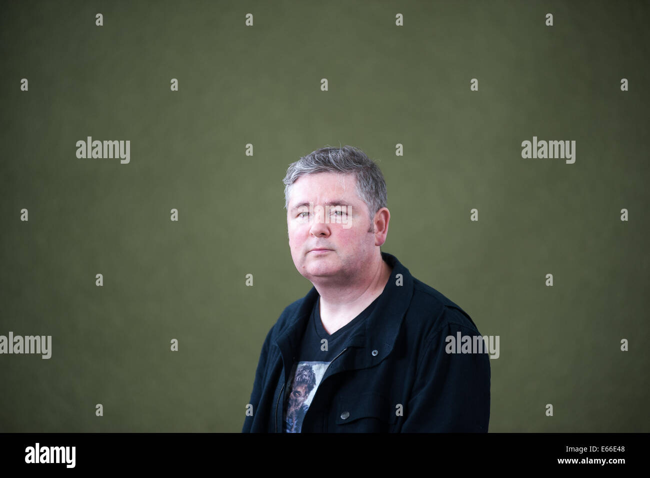 Irish author, Darren Shan, attending the Edinburgh International Book ...