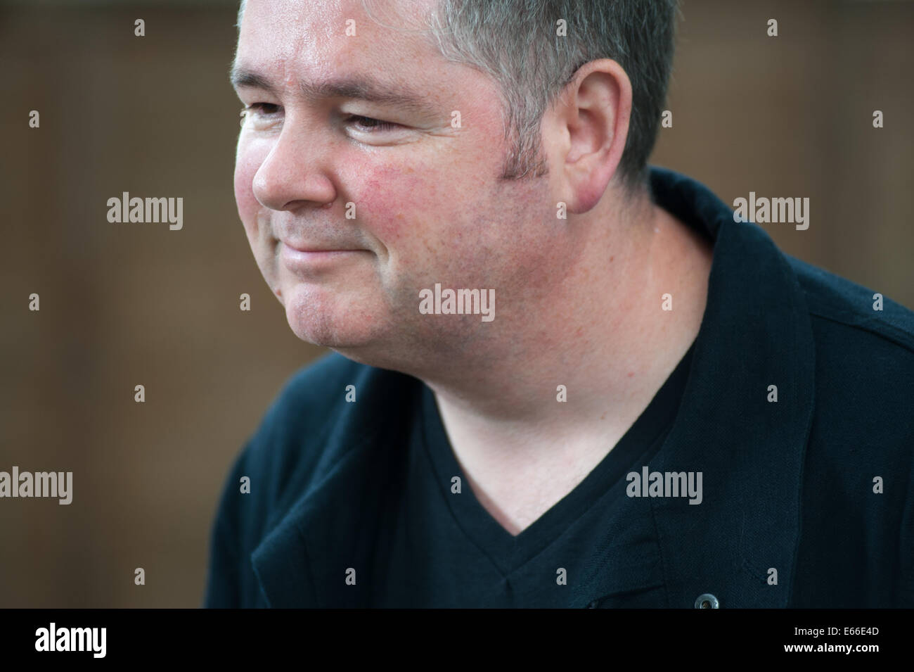 Irish author, Darren Shan, attending the Edinburgh International Book ...