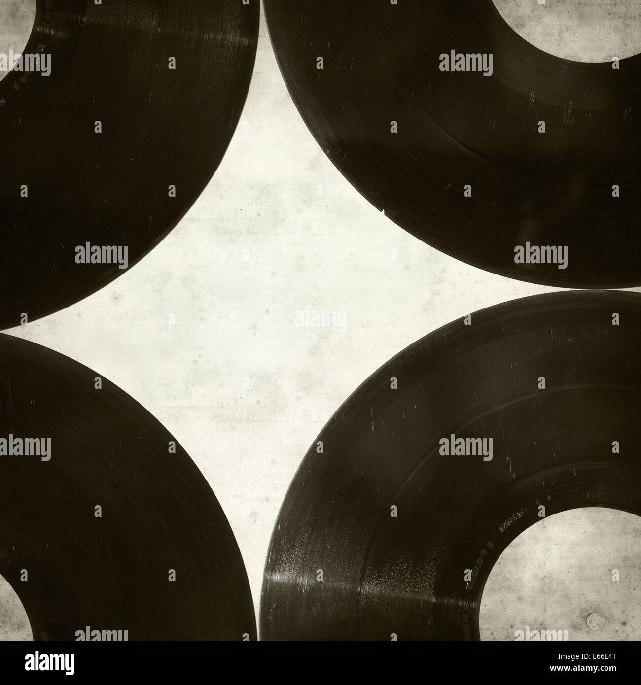 textured old paper background with vinyl disc Stock Photo - Alamy