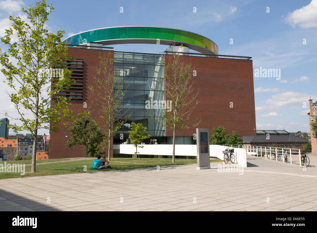 ARoS Art Museum in Aarhus, Denmark Stock Photo - Alamy