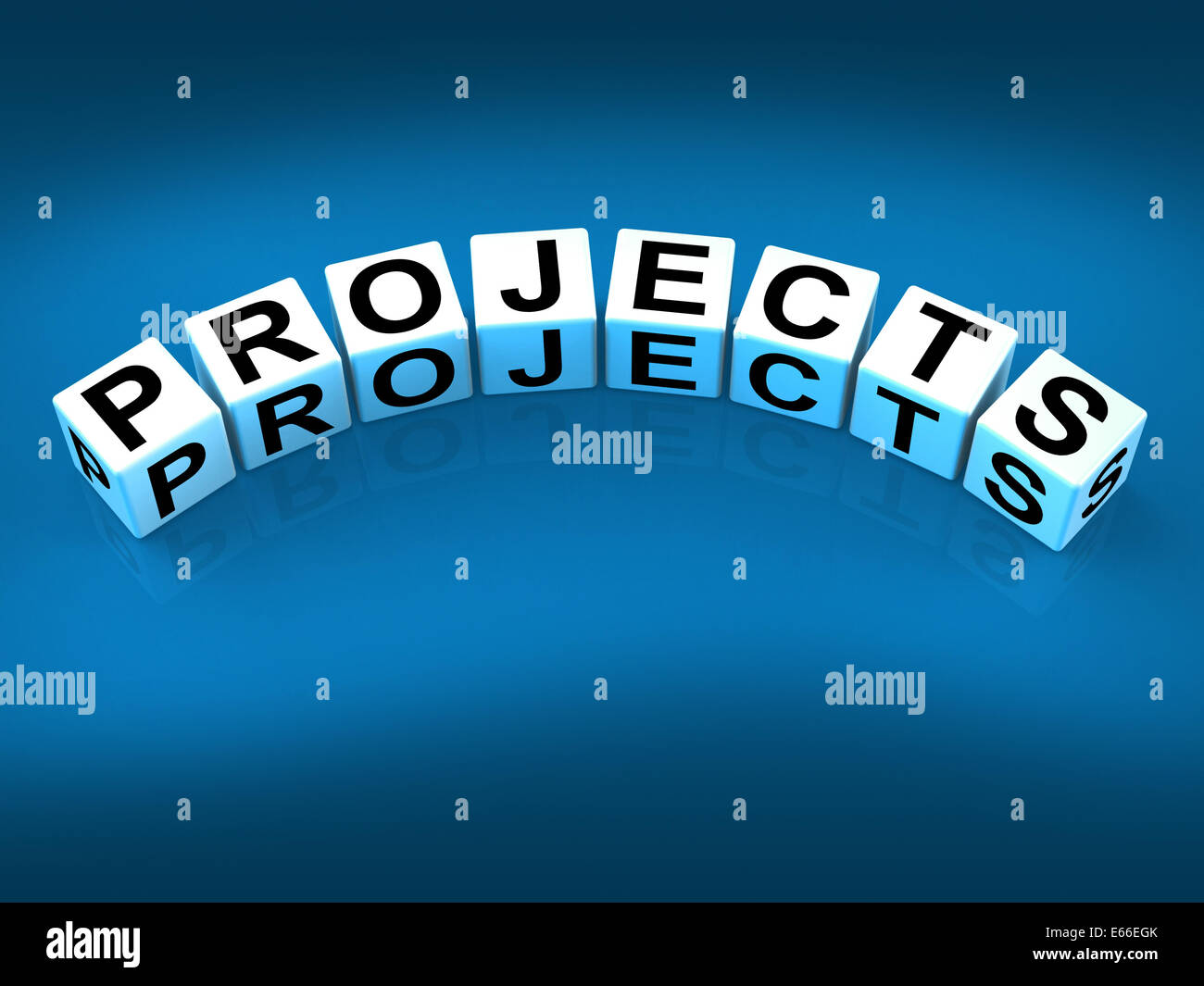 Projects Blocks Representing Ideas activities Tasks and Enterprises ...