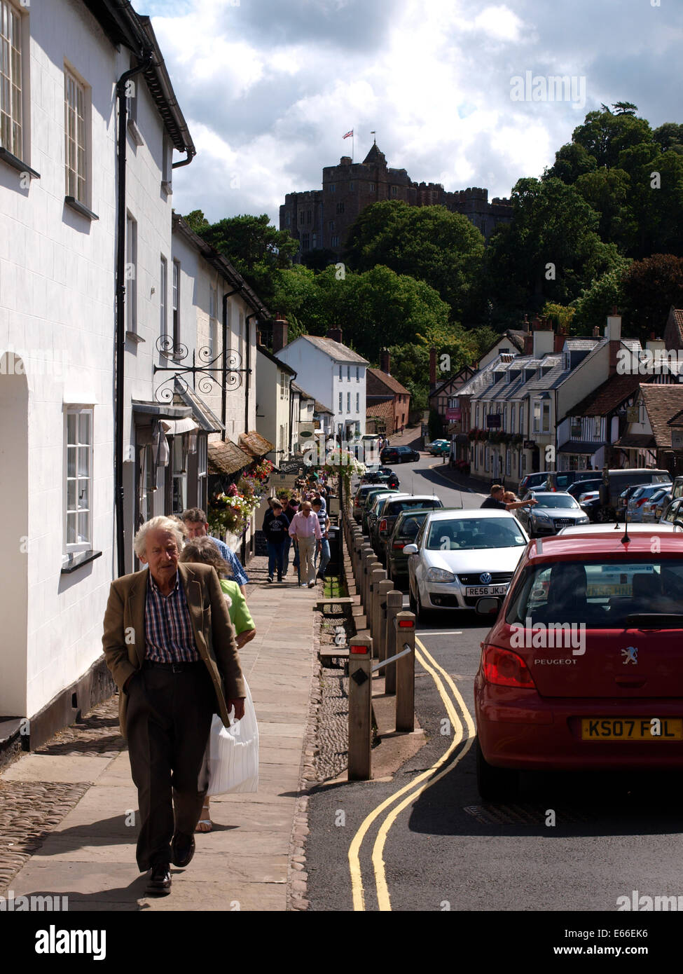 Dunster village hi-res stock photography and images - Alamy