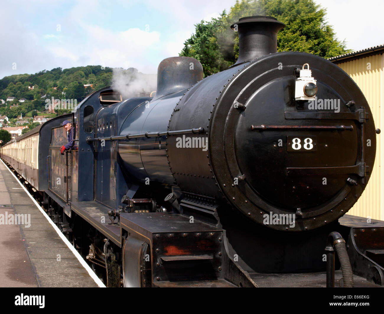 Steam locomotive minehead uk hi-res stock photography and images - Alamy