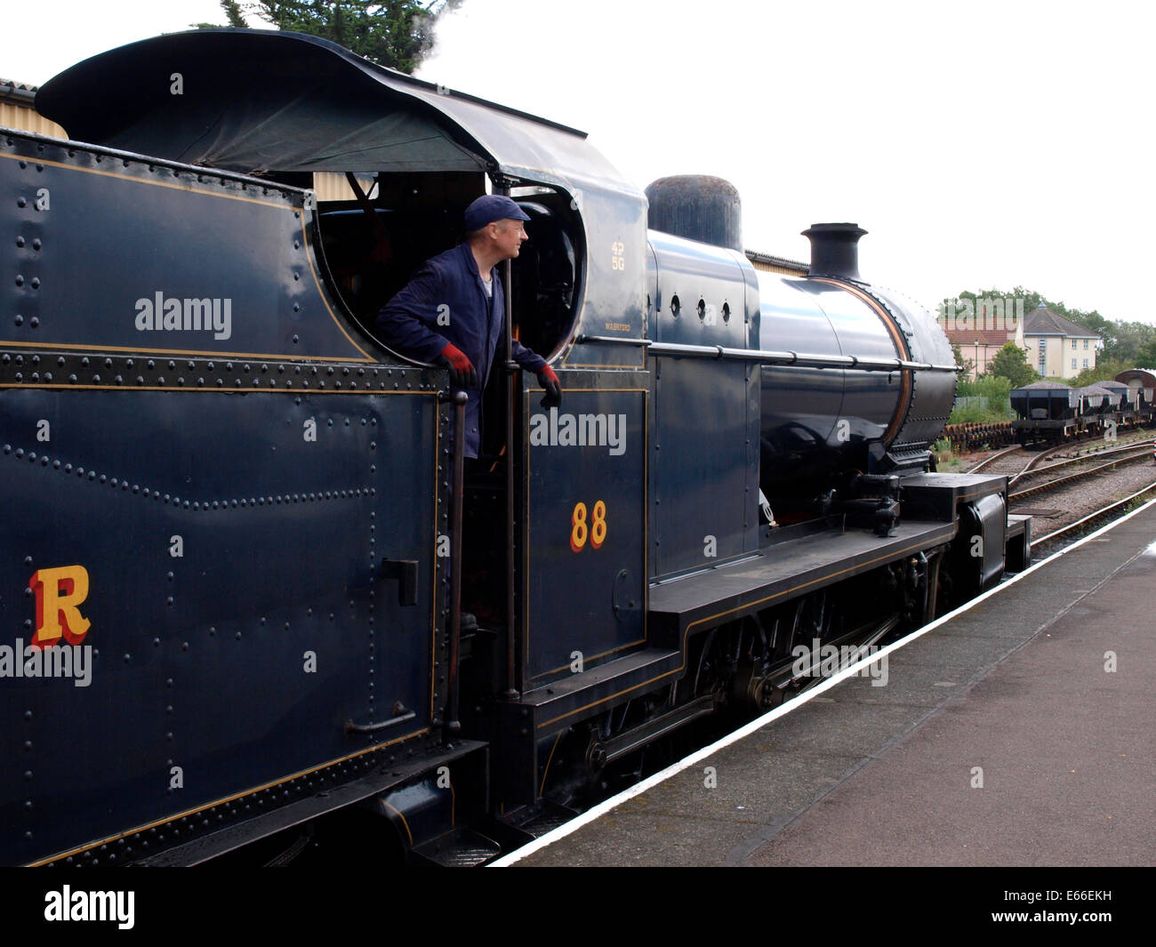 Steam Locomotive Minehead Uk High Resolution Stock Photography and Images - Alamy