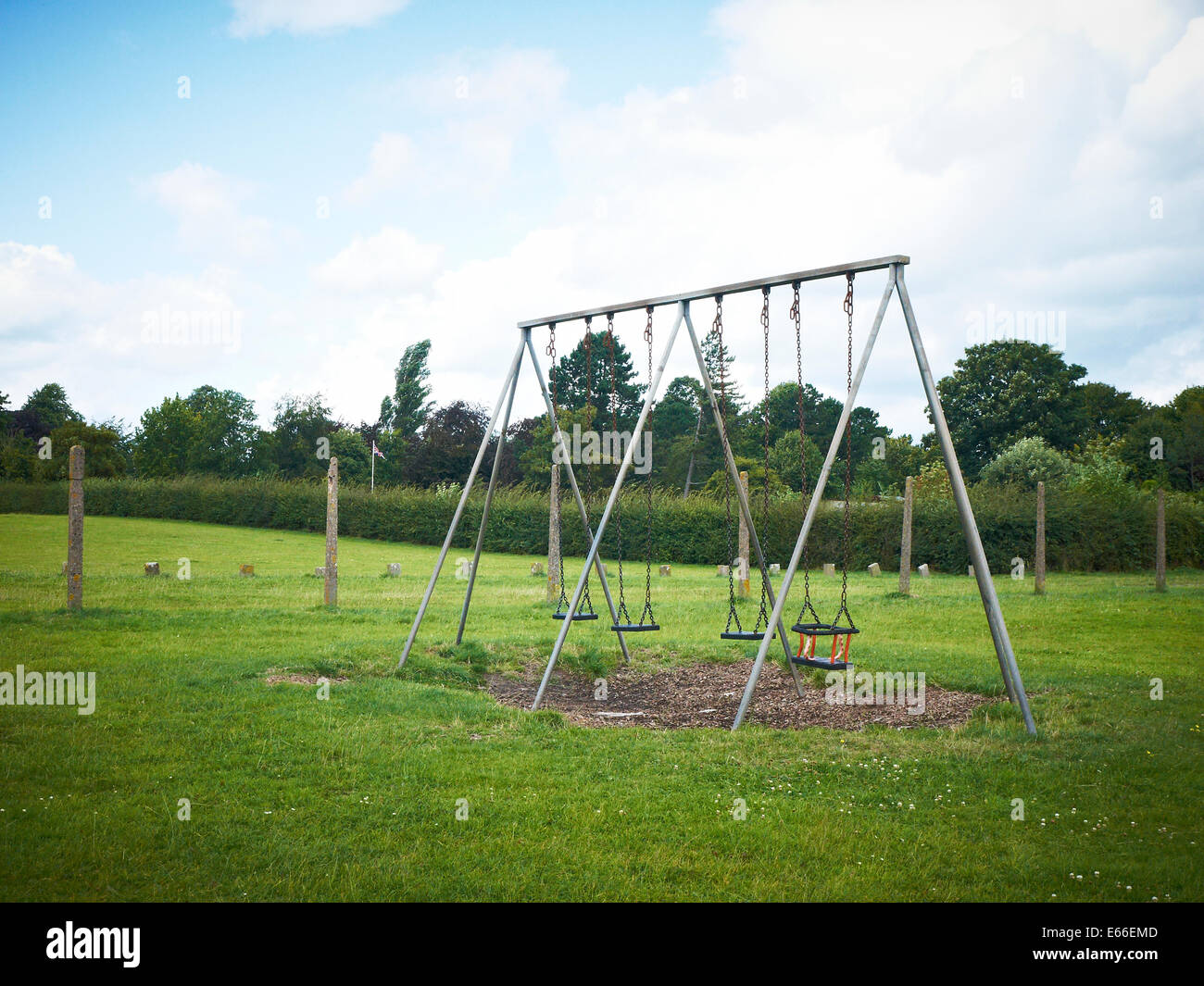 Park swings england uk hi-res stock photography and images - Alamy