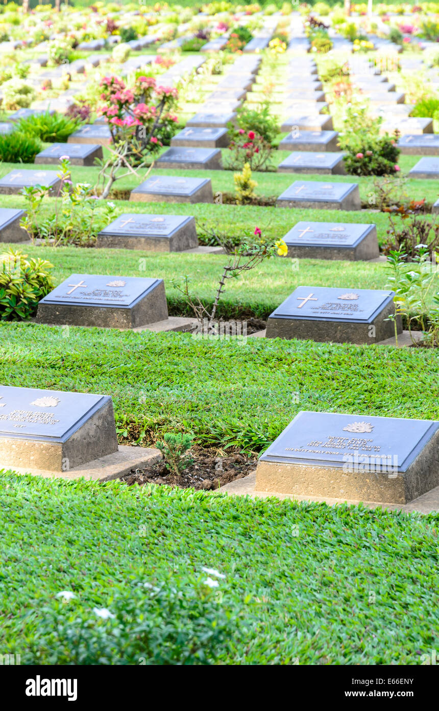Christian war grave gravestone row hi-res stock photography and images ...