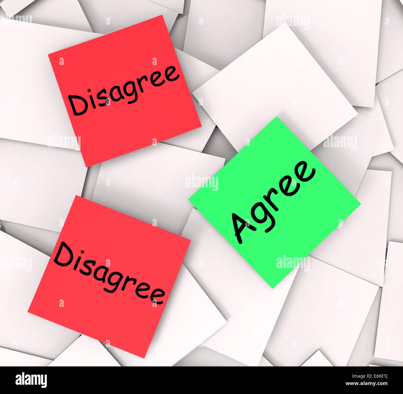 Disagreement agreement hi-res stock photography and images - Alamy