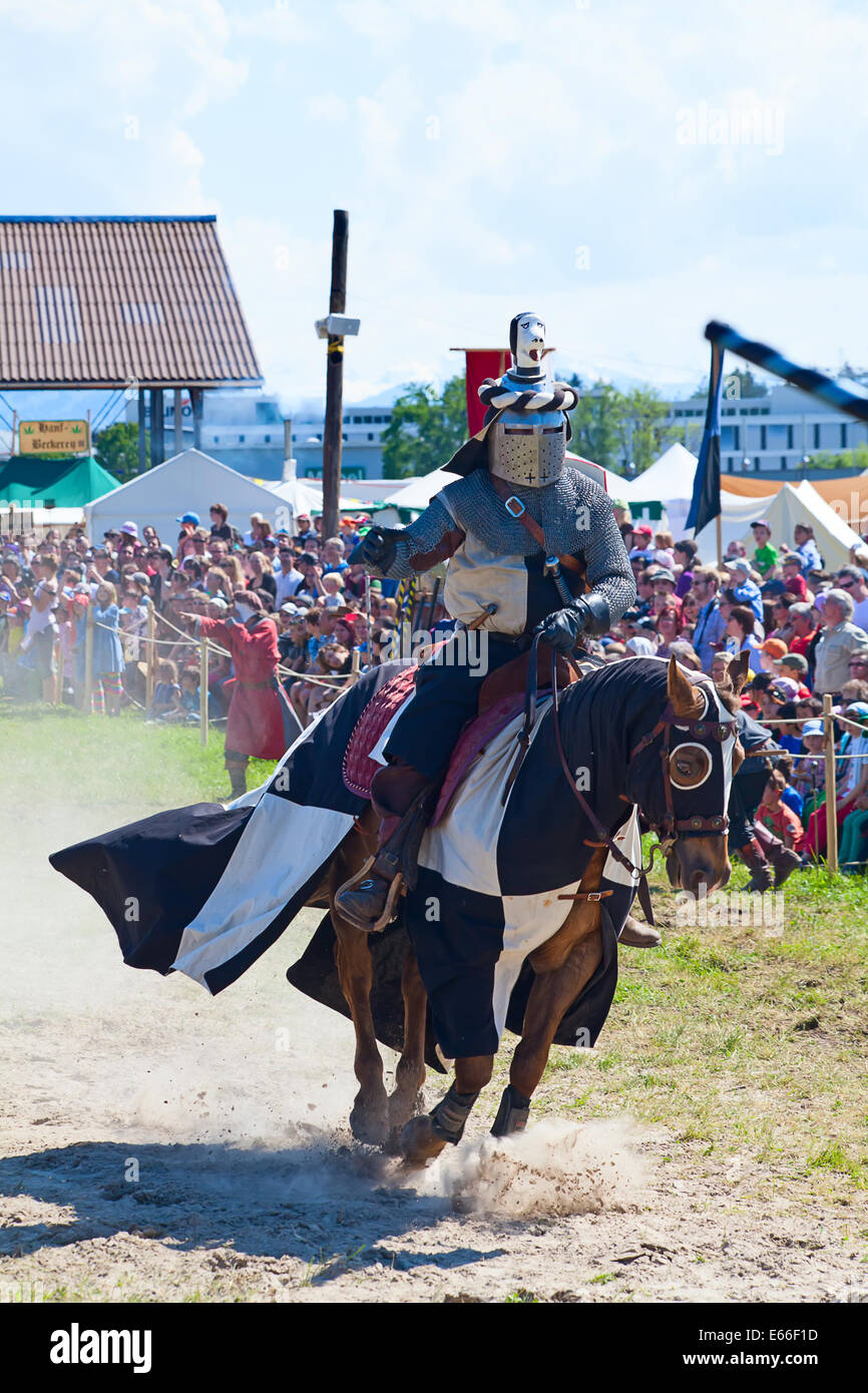 Switzerland knight armor armour hi-res stock photography and images - Alamy
