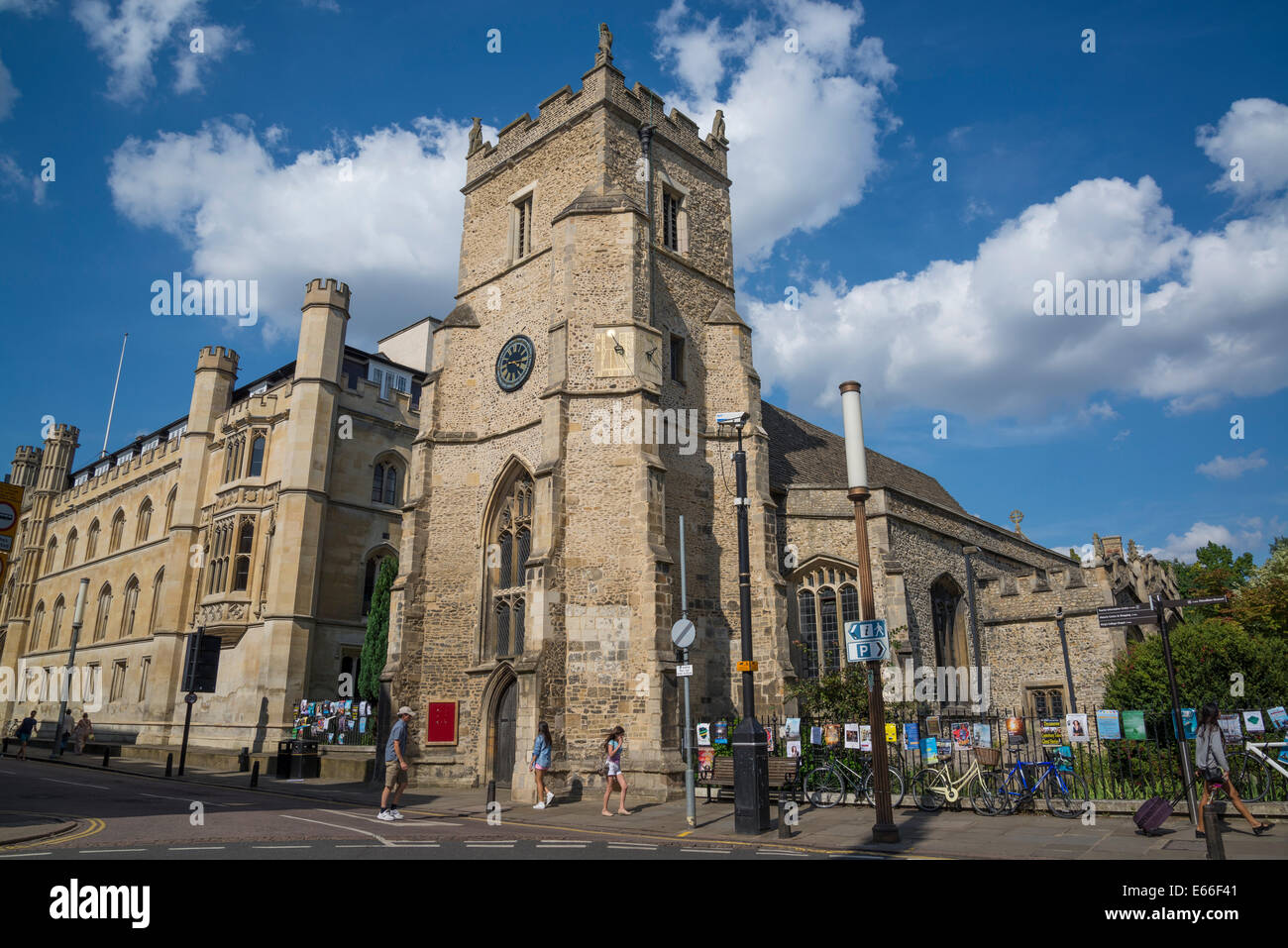 St Botolph's Church, Cambridge, England, UK Stock Photo - Alamy