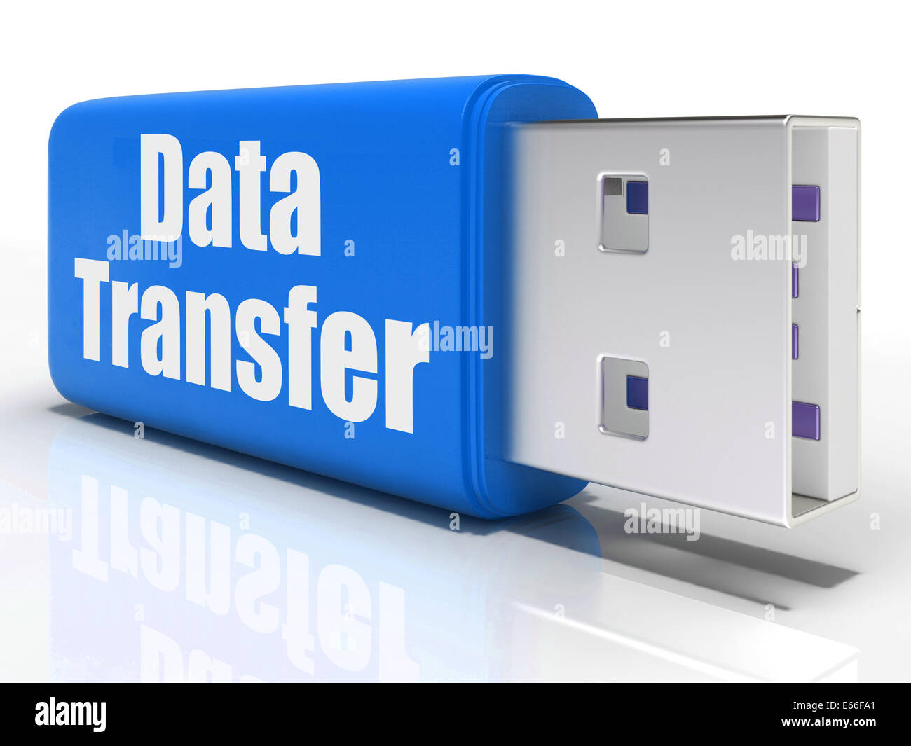 Data Transfer Pen drive Showing Files Transfer Archive Or Storage Stock ...