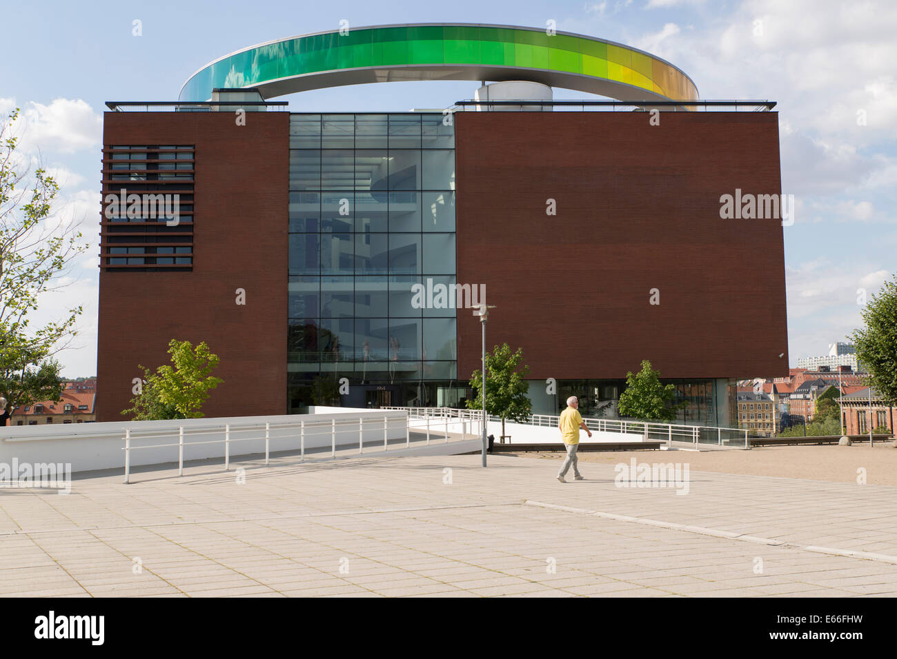 ARoS Art Museum in Aarhus, Denmark Stock Photo - Alamy