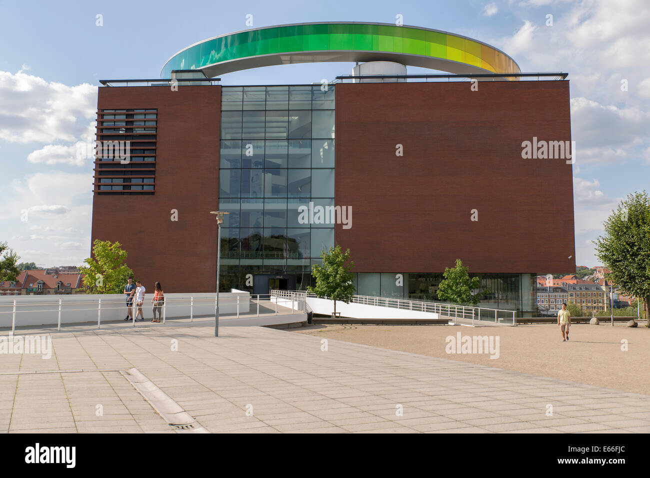 ARoS Art Museum in Aarhus, Denmark Stock Photo - Alamy