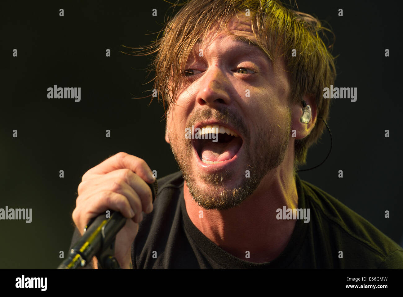 Benjamin Kowalewicz Billy Talent Live Stock Photos & Benjamin ...