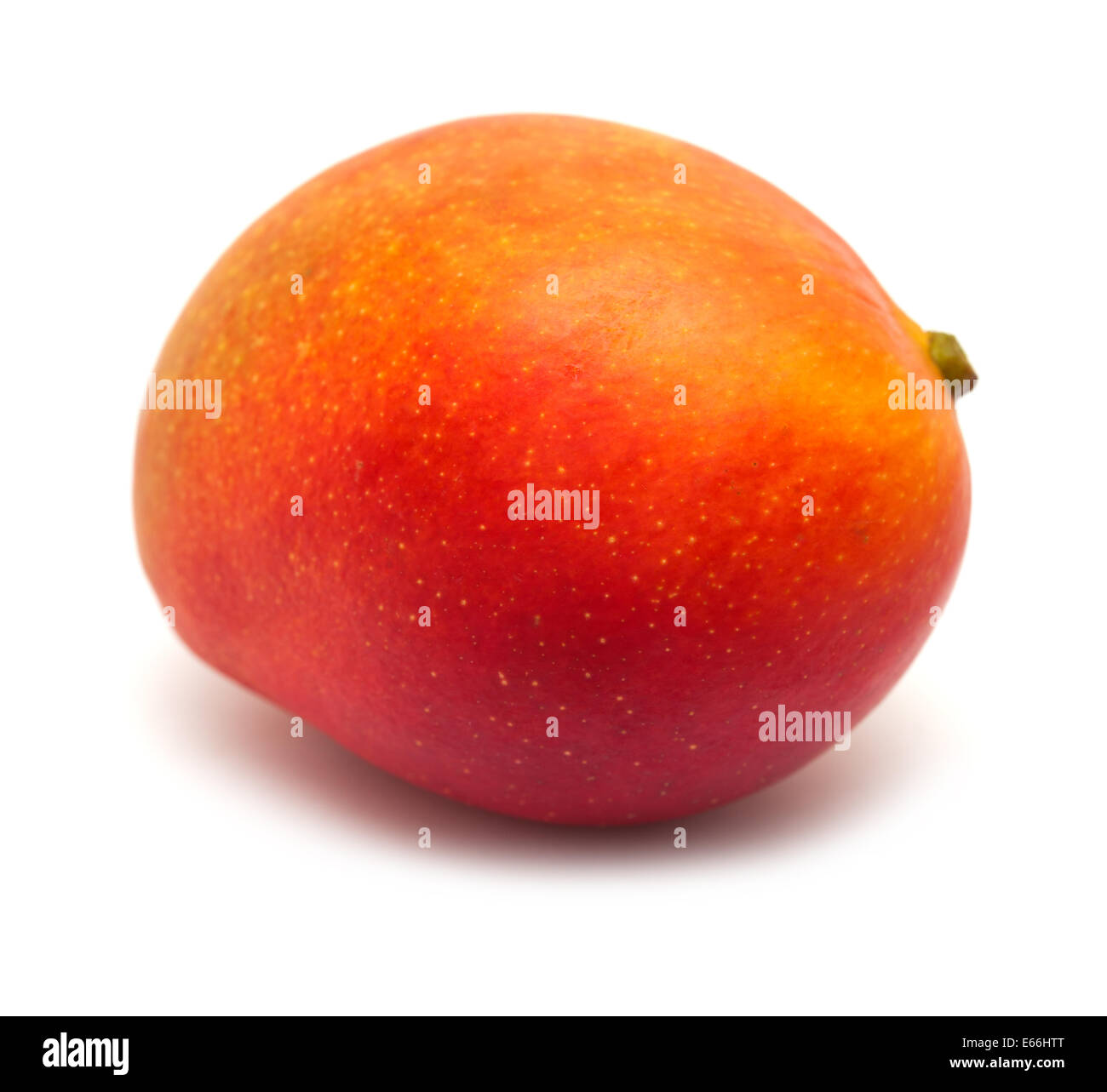 ripe mango fruit isolated on white Stock Photo - Alamy