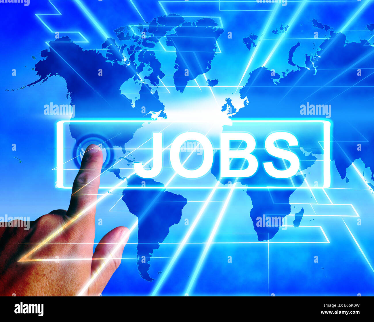 Employment map hi-res stock photography and images - Alamy