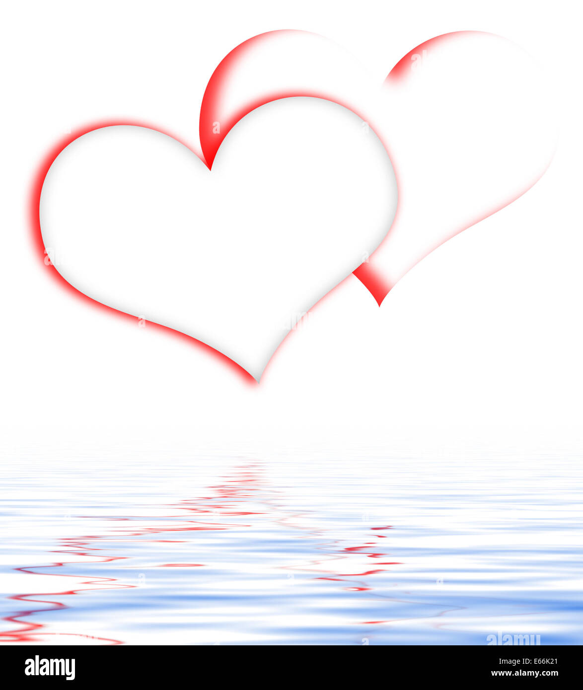 Intertwined Hearts Displaying Romanticism And Passionate Relationships ...