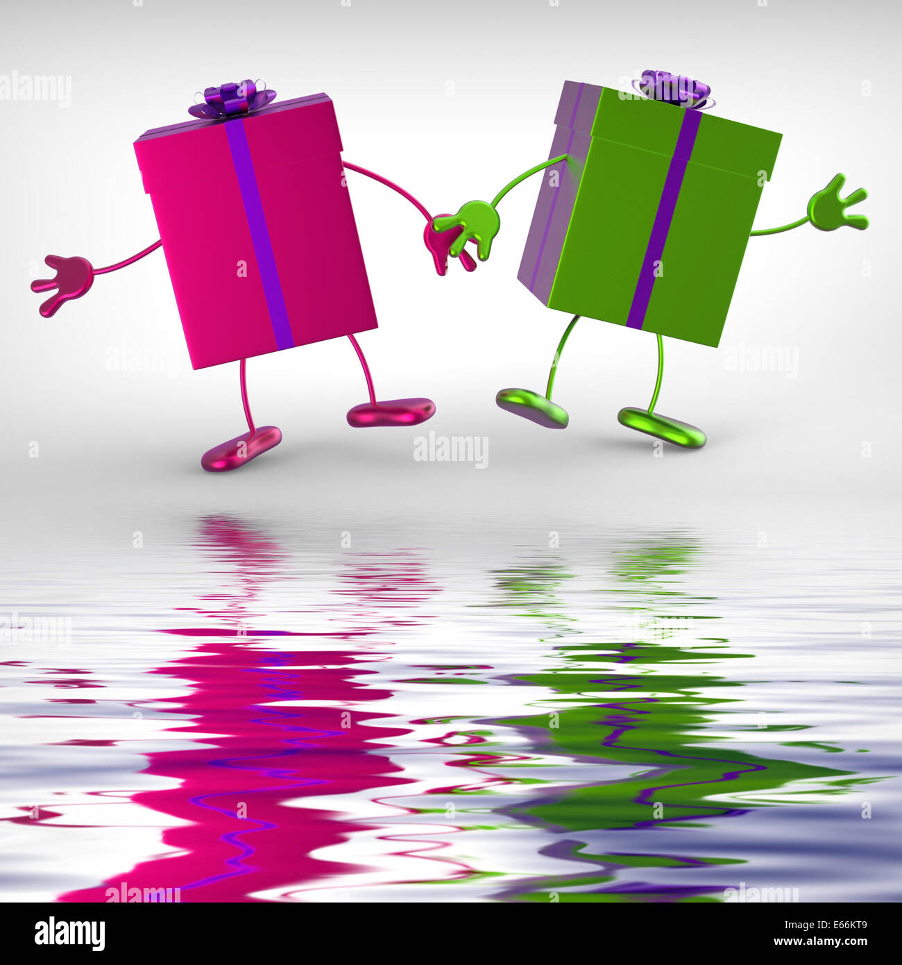 Birthday presents unwrapping hi-res stock photography and images - Alamy