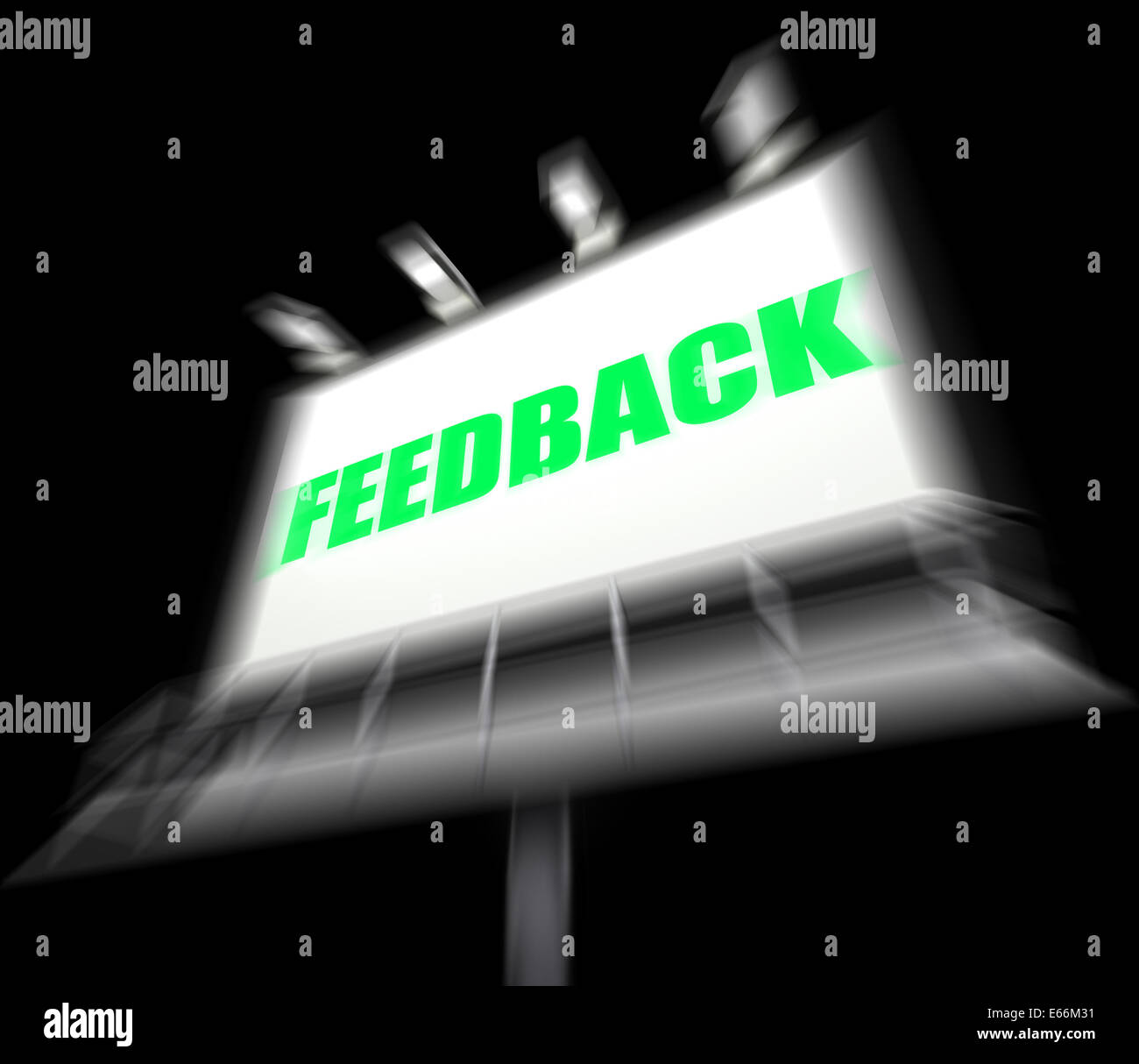 Feedback Sign Displaying Opinion Evaluation and Comment Stock Photo - Alamy