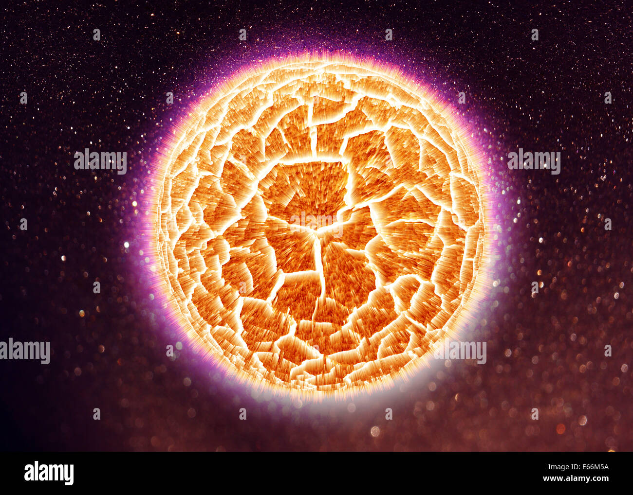 Earth planet fire burn burning concept heat hi-res stock photography ...