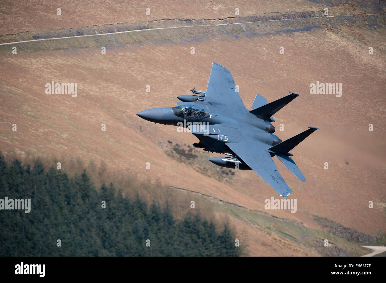 The F-15E Strike Eagle is a American all-weather ground attack strike ...