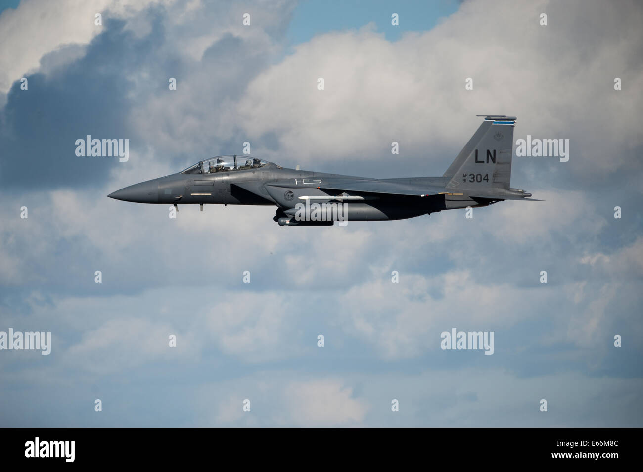 The F-15E Strike Eagle is a American all-weather ground attack strike ...