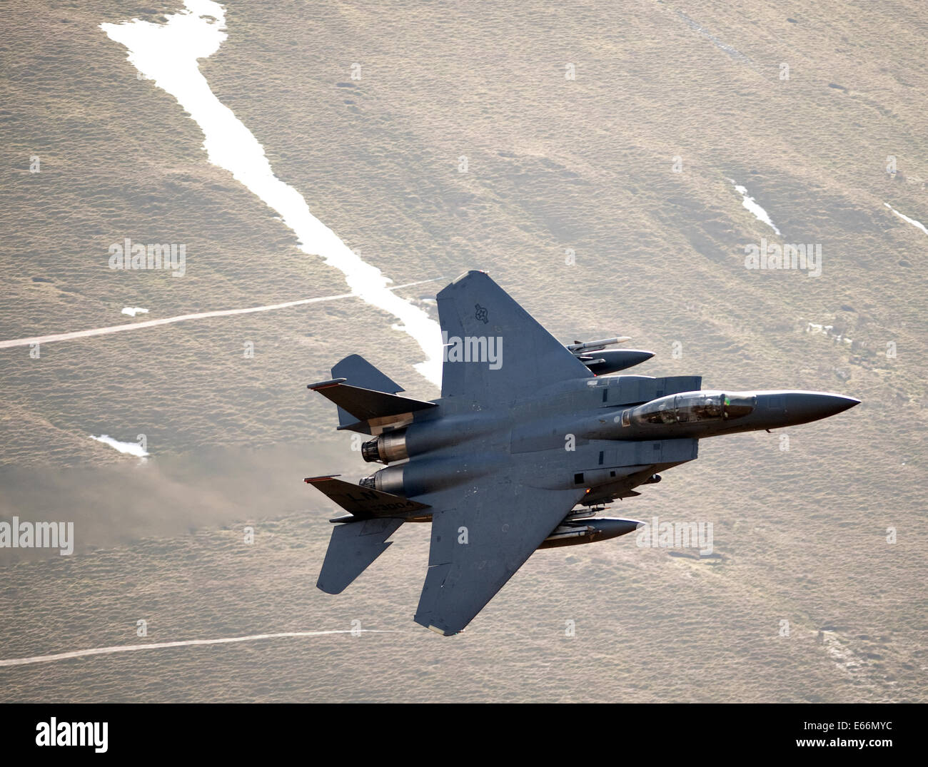 The F-15E Strike Eagle is a American all-weather ground attack strike ...