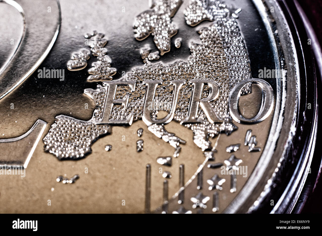 Coin spain map hi-res stock photography and images - Alamy