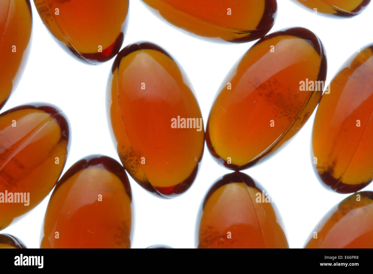 Red and white capsules hi-res stock photography and images - Alamy