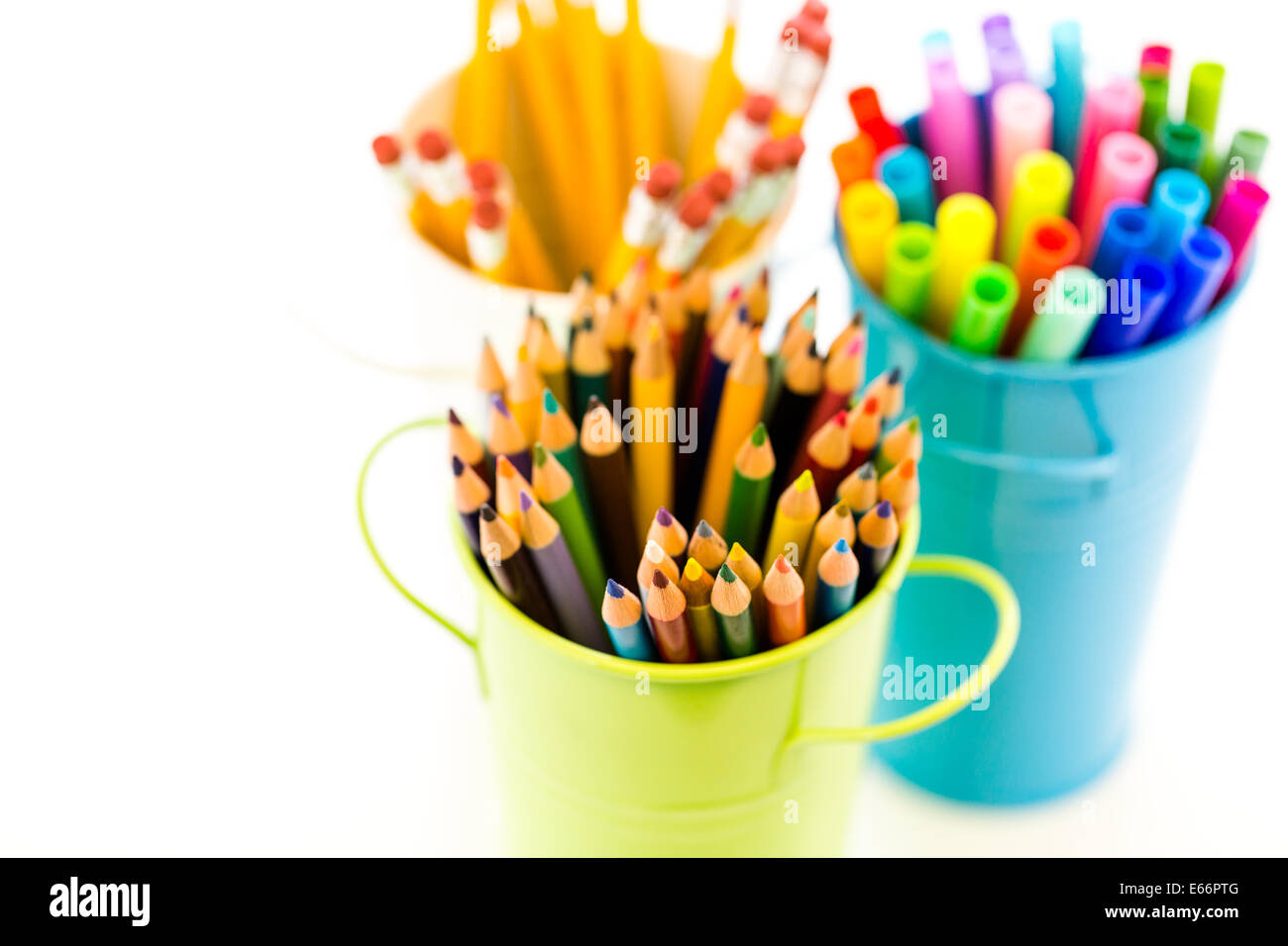 New school supplies prepared for new school year Stock Photo - Alamy