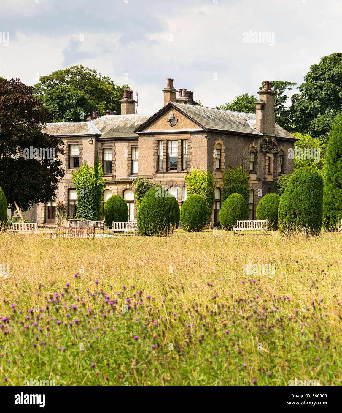 Lotherton Hall, near Leeds, West Yorkshire, England, UK Stock Photo - Alamy